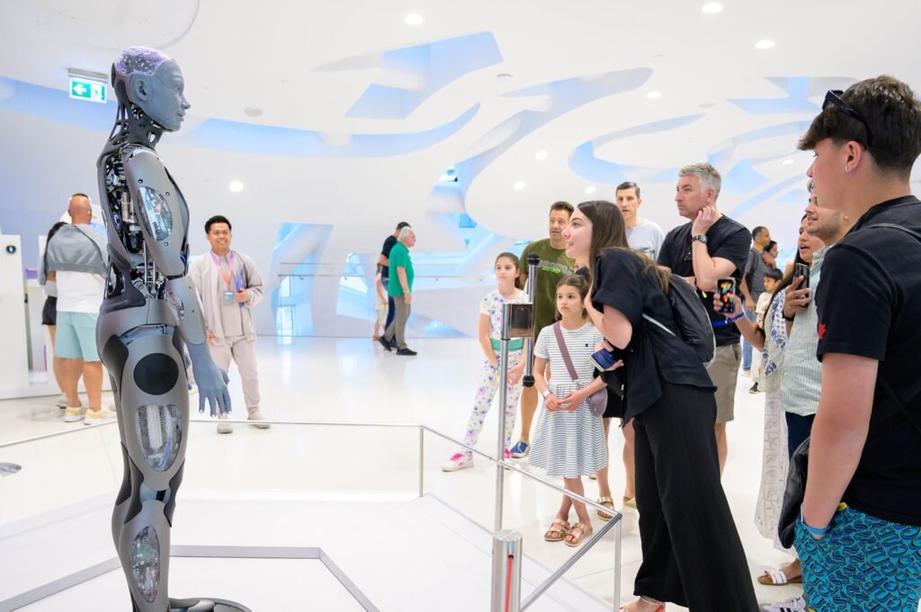 Ameca, Dubai's New Robot, Speaks Hindi and Arabic