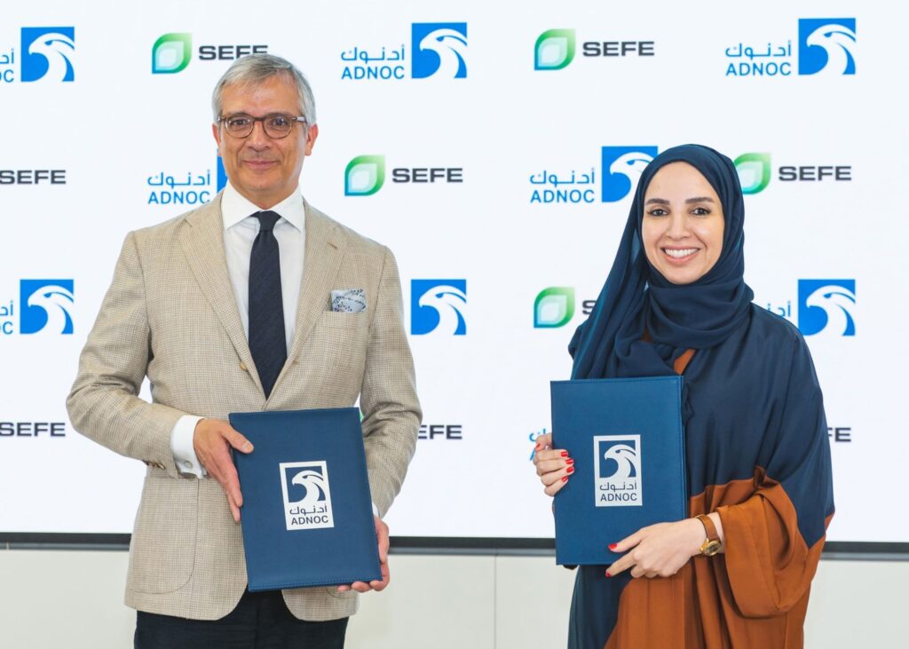Adnoc Gas and Germany's SEFE Sign a Three-Year LNG supply Contract